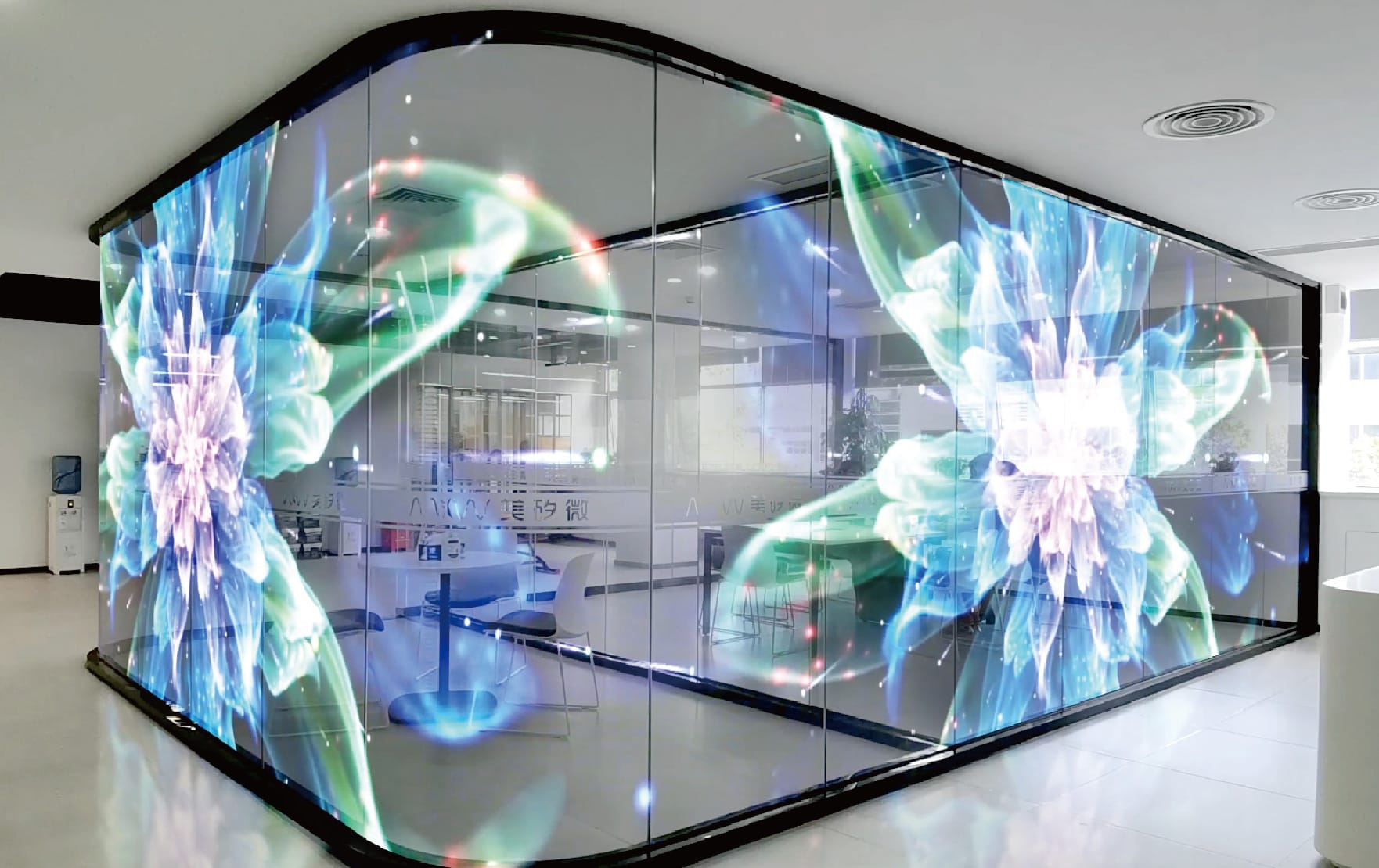 【アビックス】高透明度LEDビジョン「MESH VISION（メッシュビジョン）」を新発売 - サイン＆ディスプレイ業界の専門メディア SIGN NEWS SITE by総合報道