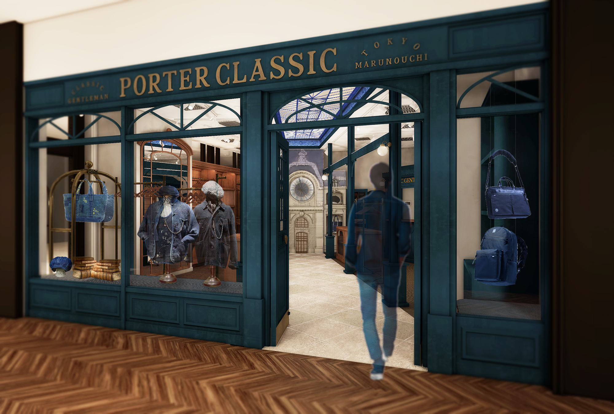 【POTER CLASSIC】新店舗「クラシックジェントルマン ポータークラシック 東京丸の内」を11月1日にオープン - サイン ...